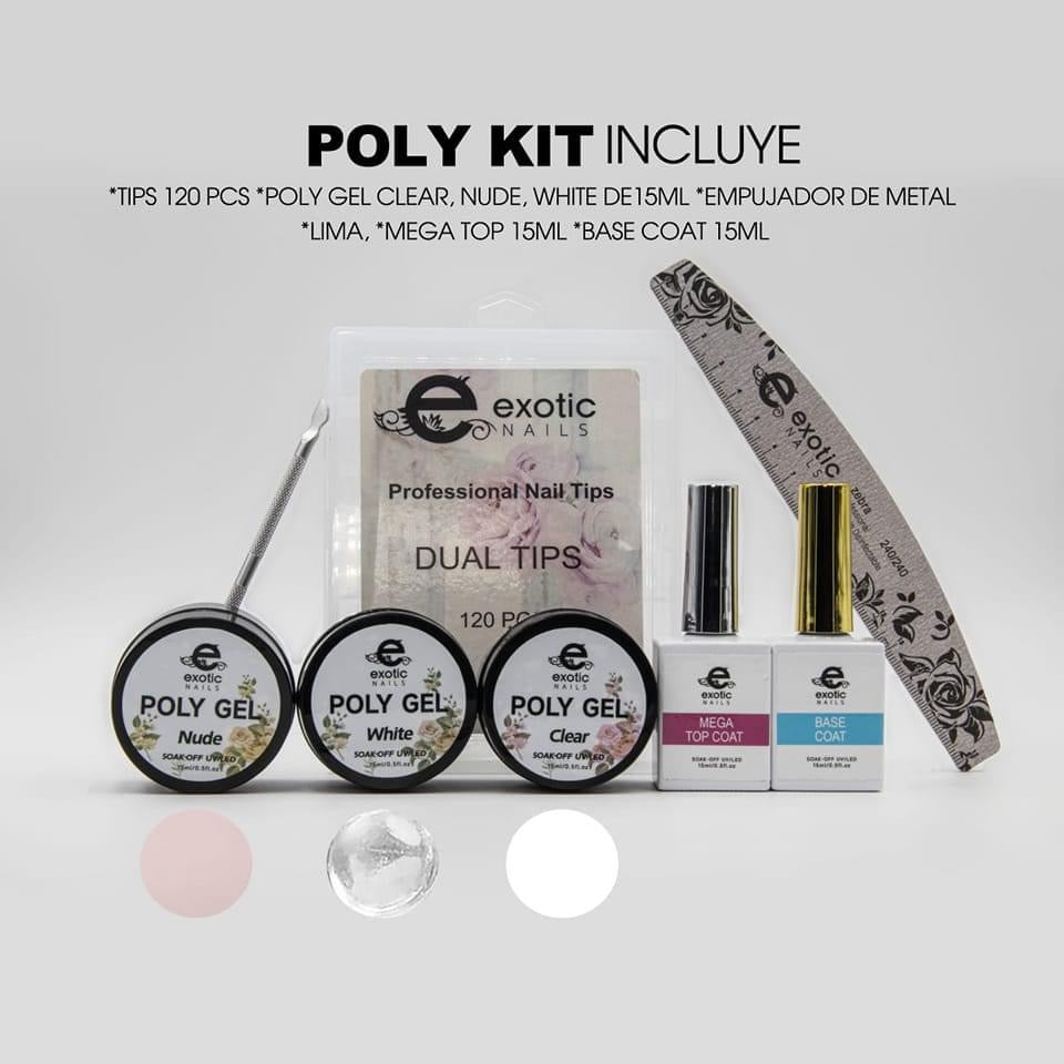 Poly Gel kit – Exotic Nails Store