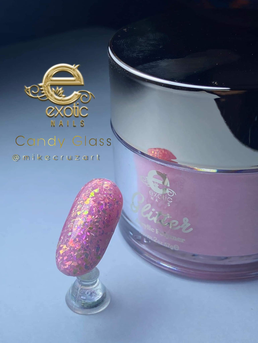 Glass Acrylic powder collection 1oz – Exotic Nails Store