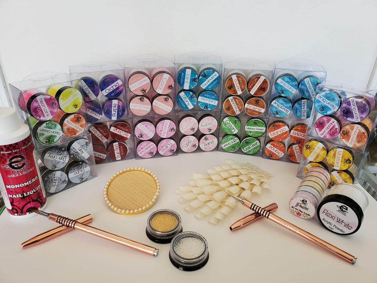 Nail Art starter kit 3D – Exotic Nails Store